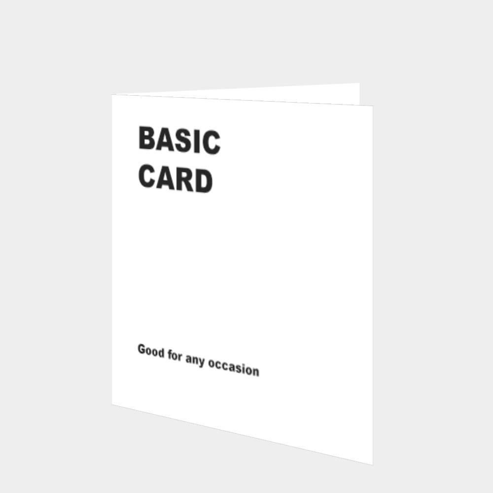 Basic Card – Boomf