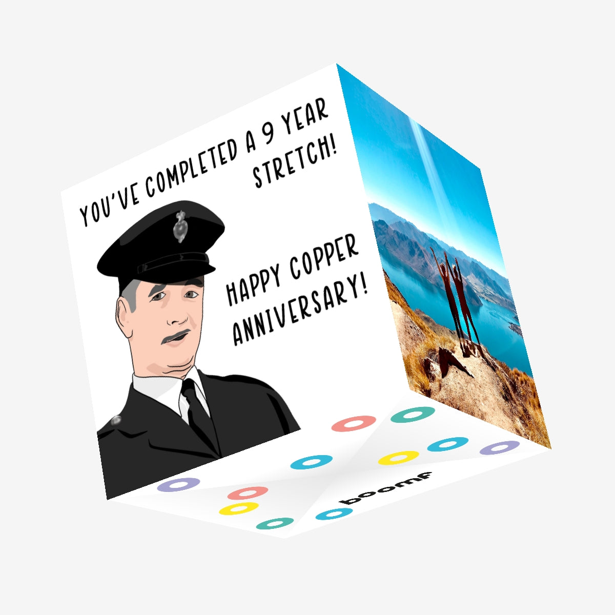 Happy Copper Anniversary Confetti-exploding Greetings Card – Boomf