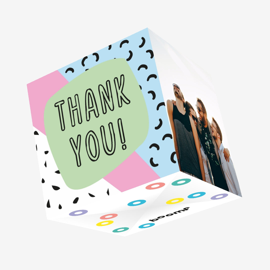 Thank you 3D Cube Cards | Boomf