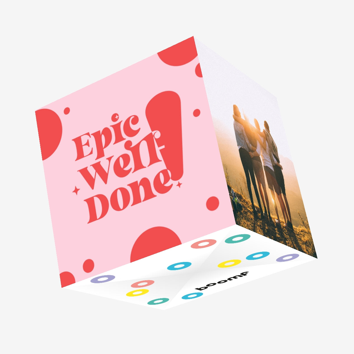 Epic Well Done Confetti-exploding Greetings Card – Boomf