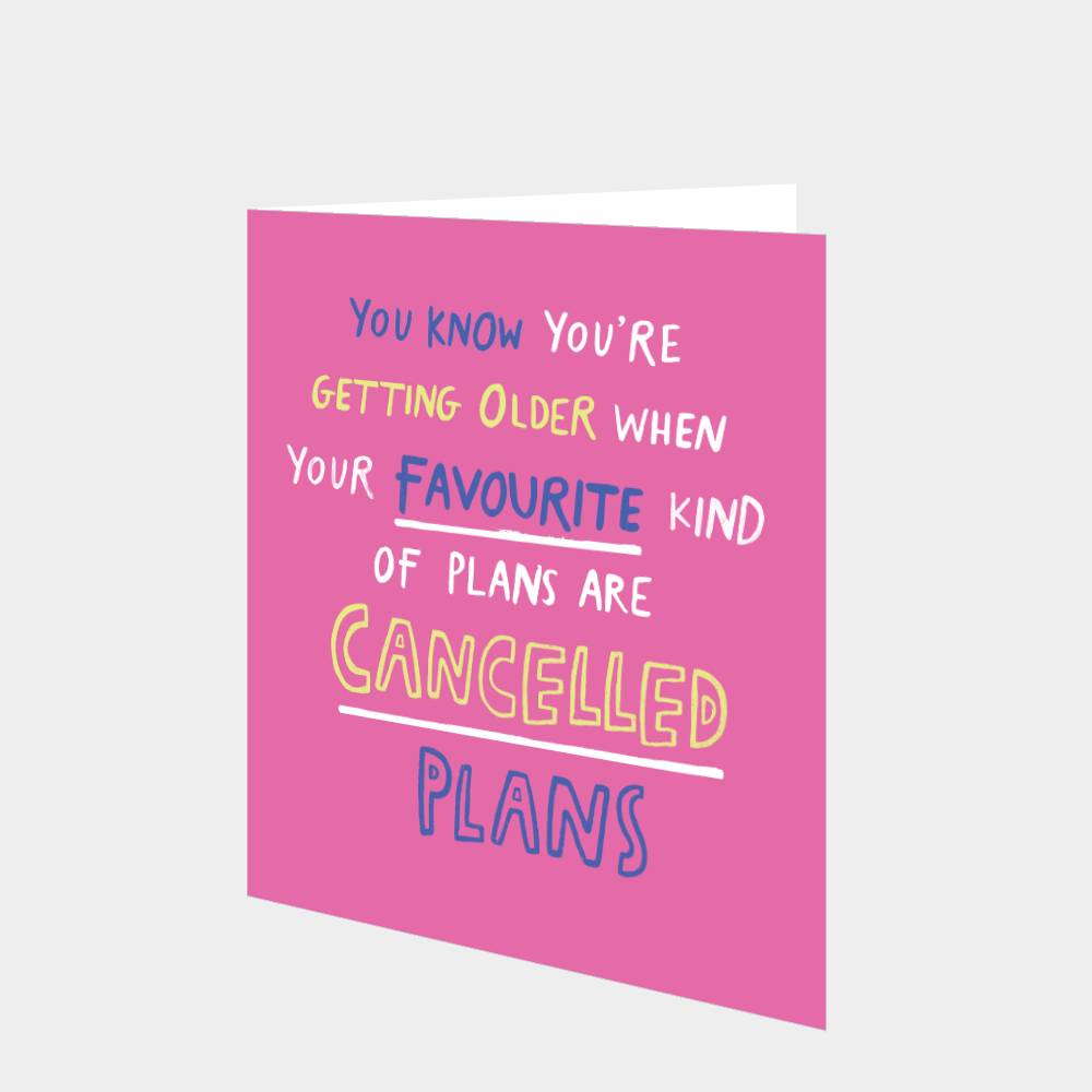 Cancelled Plans Card – Boomf