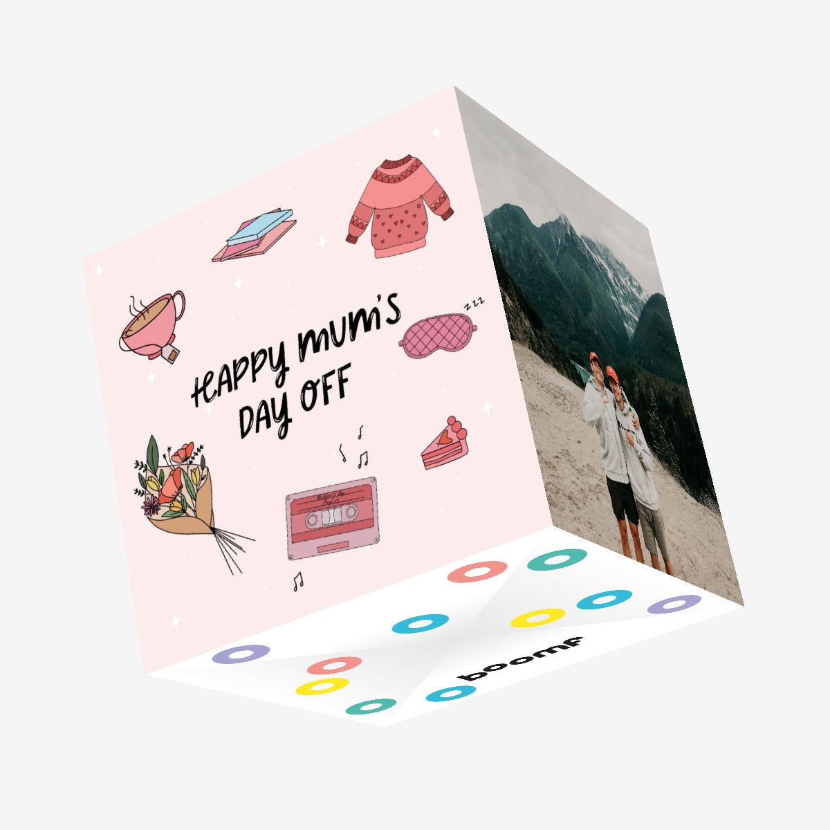 Mum's Day Off Mother's Day Confetti-exploding Greetings Card – Boomf