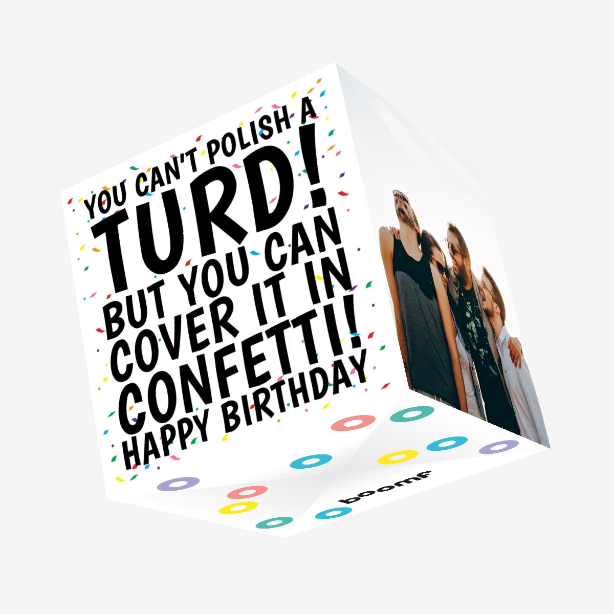 Confetti Turd Birthday Confetti-exploding Greetings Card – Boomf