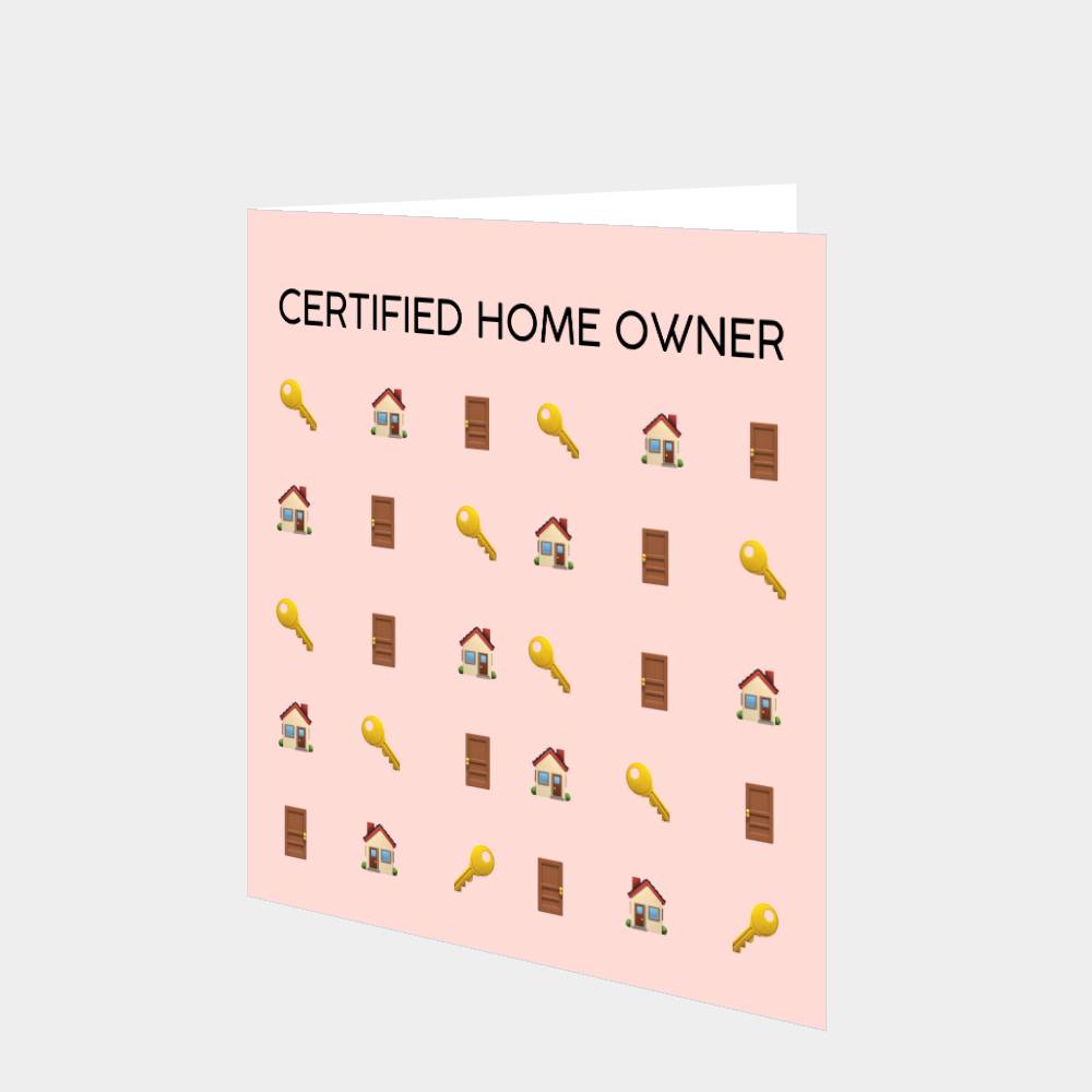 Certified Home Owner Card – Boomf