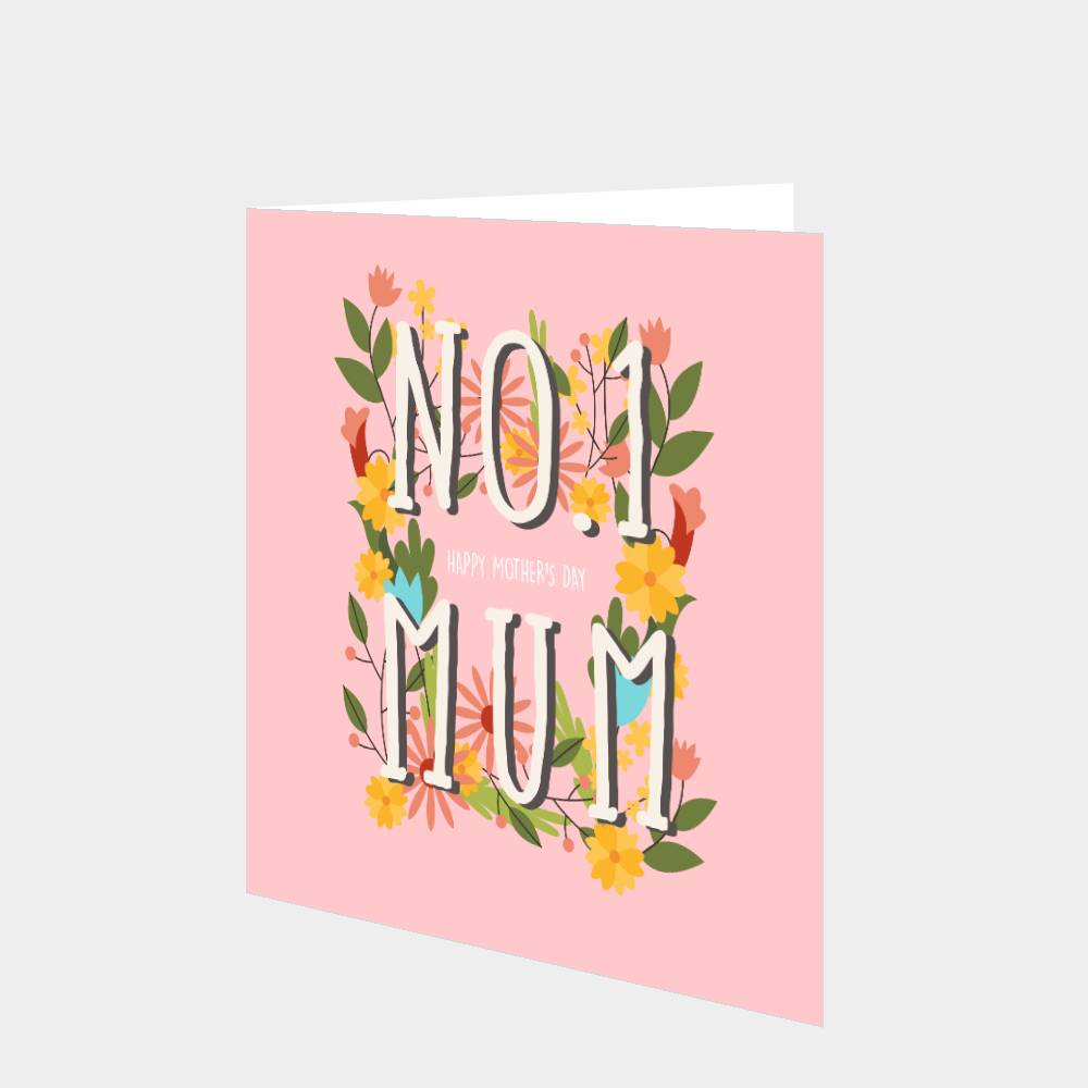 No. 1 Mum Card – Boomf