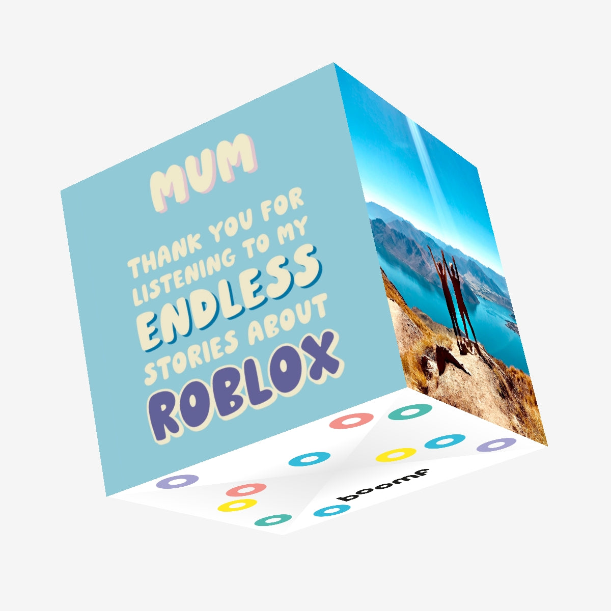 Endless Stories About Roblox Mum Confetti-exploding Greetings Card – Boomf