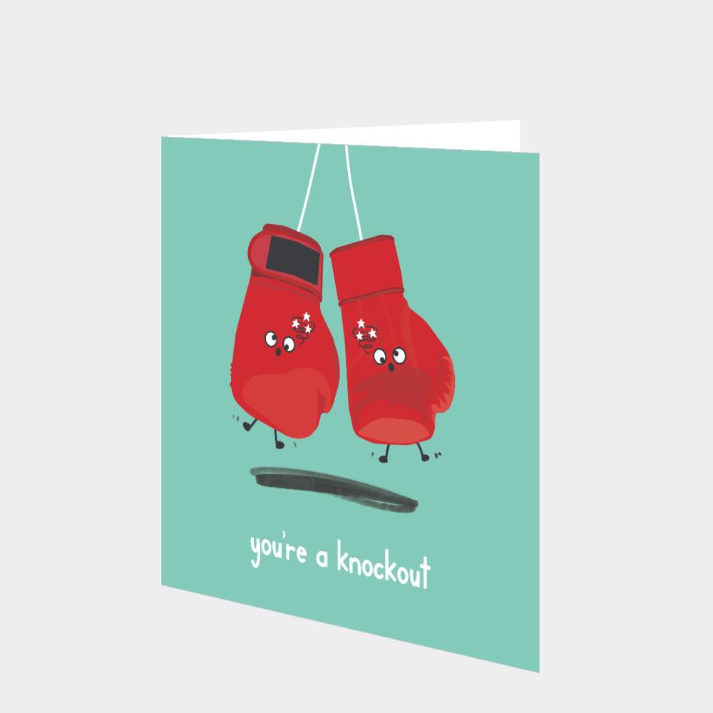 You're A Knockout Card – Boomf