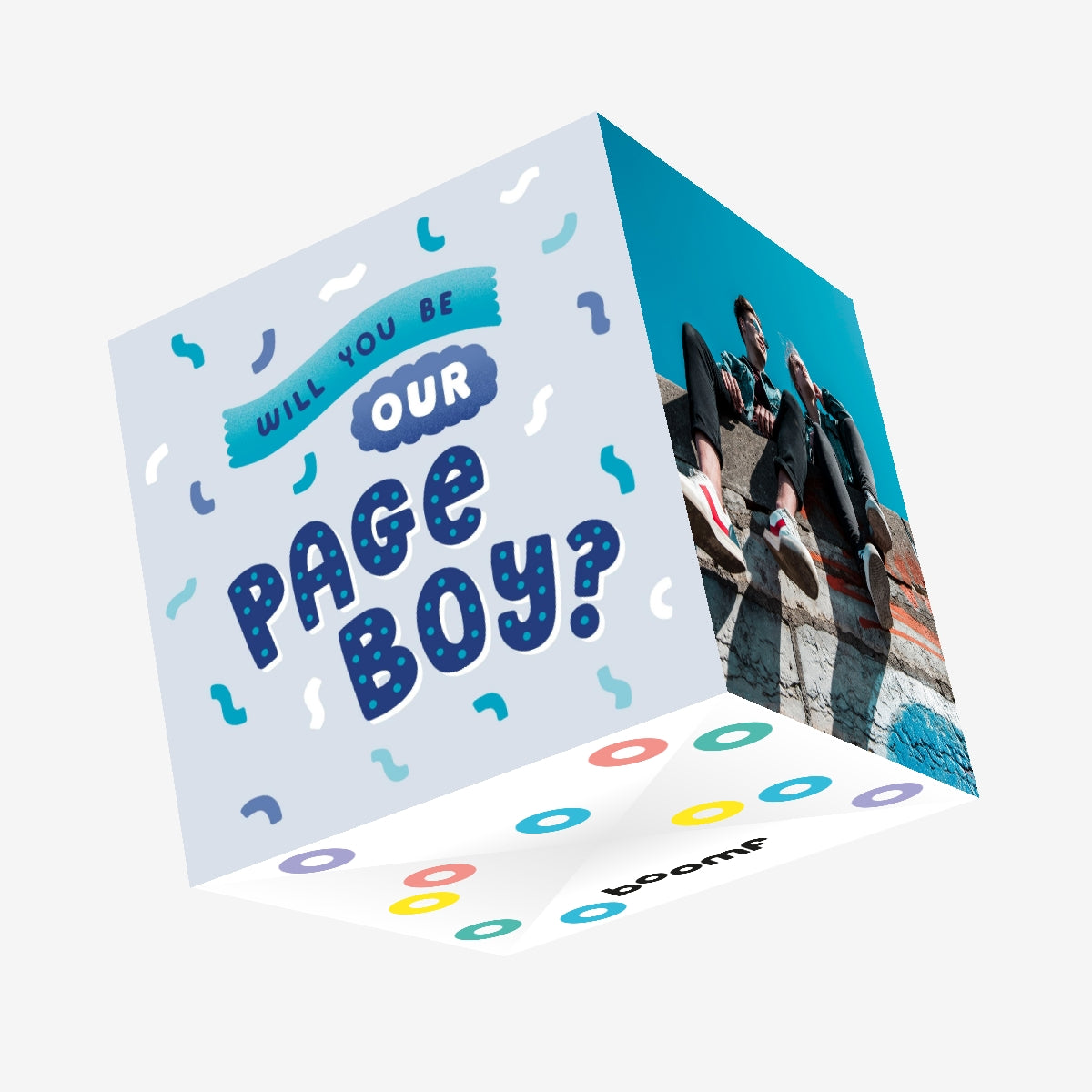 Will You Be Our Page Boy Confetti-exploding Greetings Card – Boomf