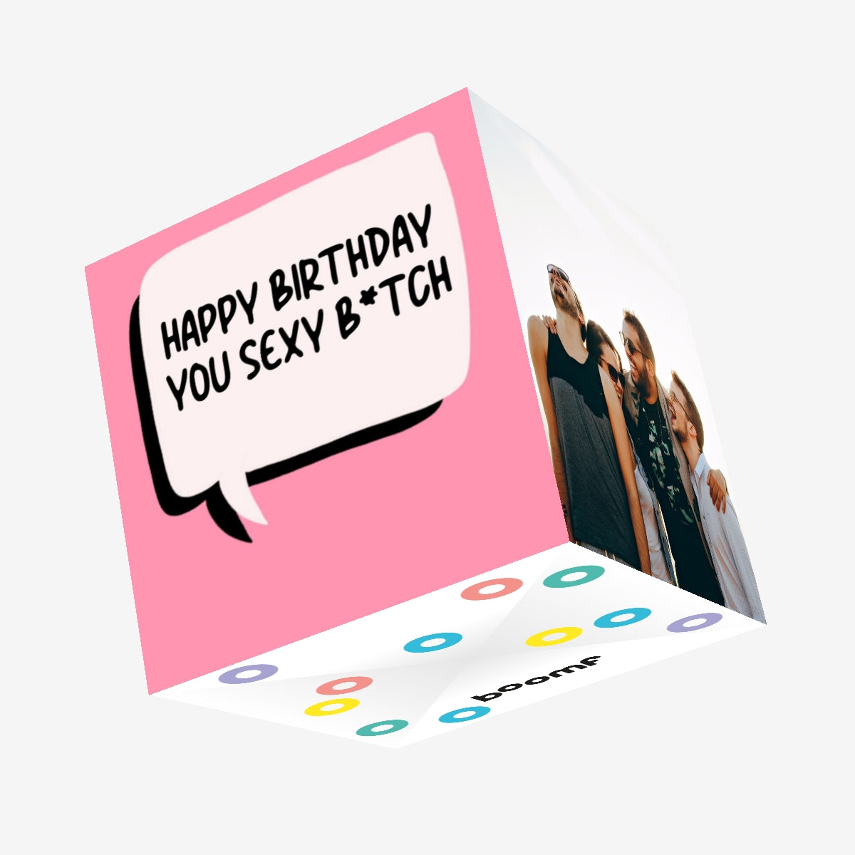 You Sexy B Tch Birthday Confetti Exploding Greetings Card Boomf