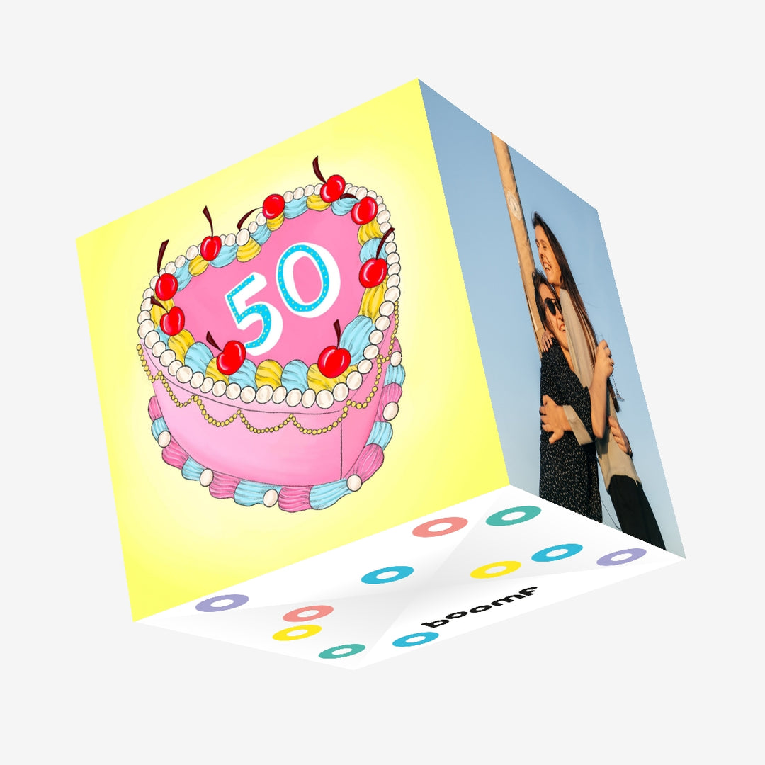 50th Birthday Cards - Unique & Personalised | Boomf
