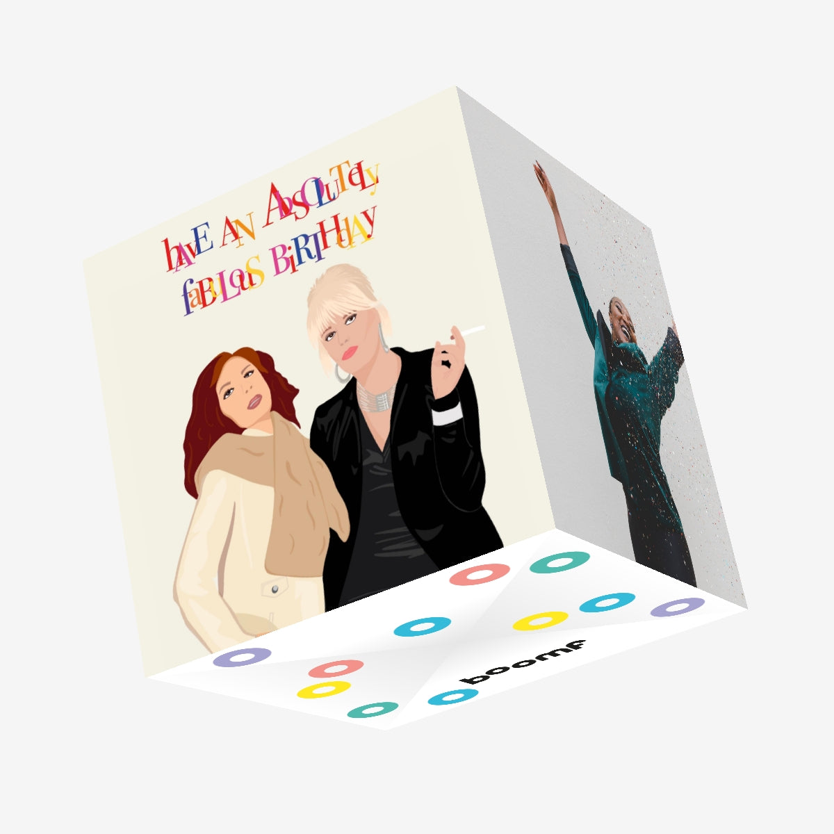 Have An Absolutely Fabulous Birthday Confetti-exploding Greetings Card ...
