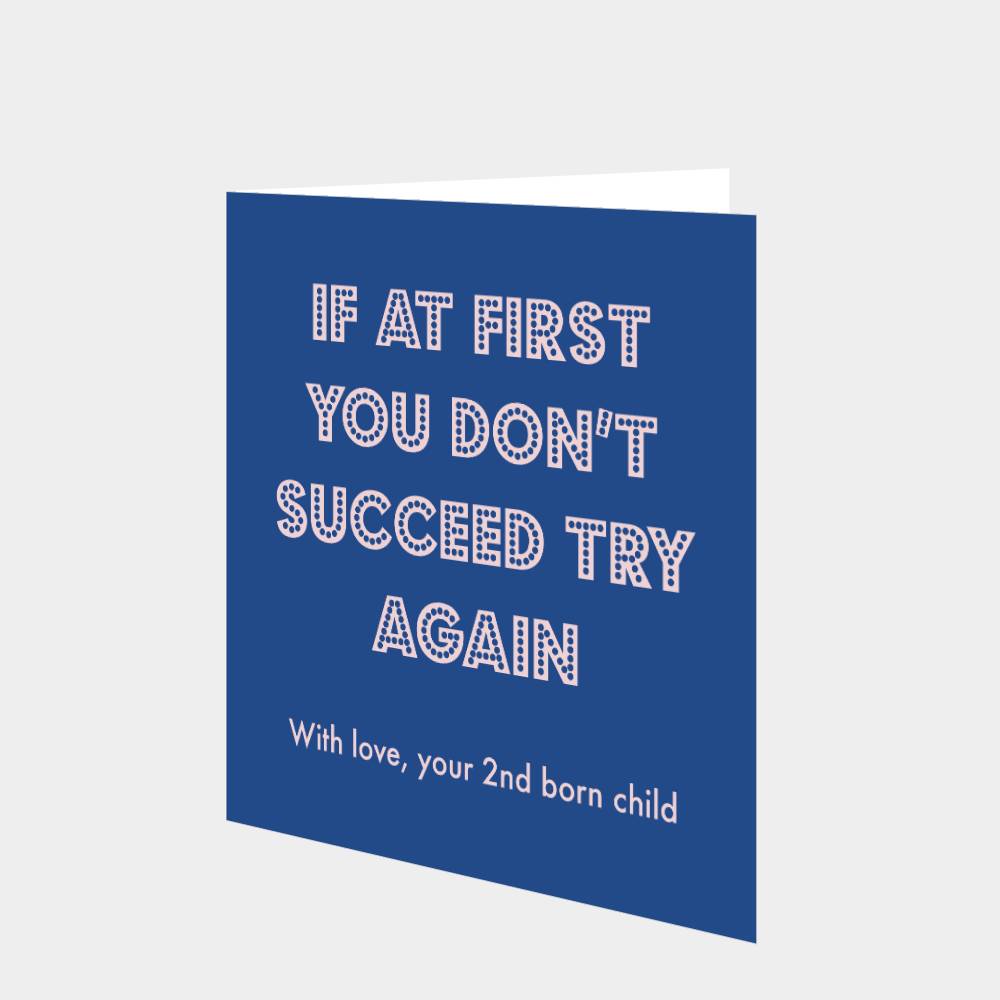 2nd Born Child - Blue Card – Boomf