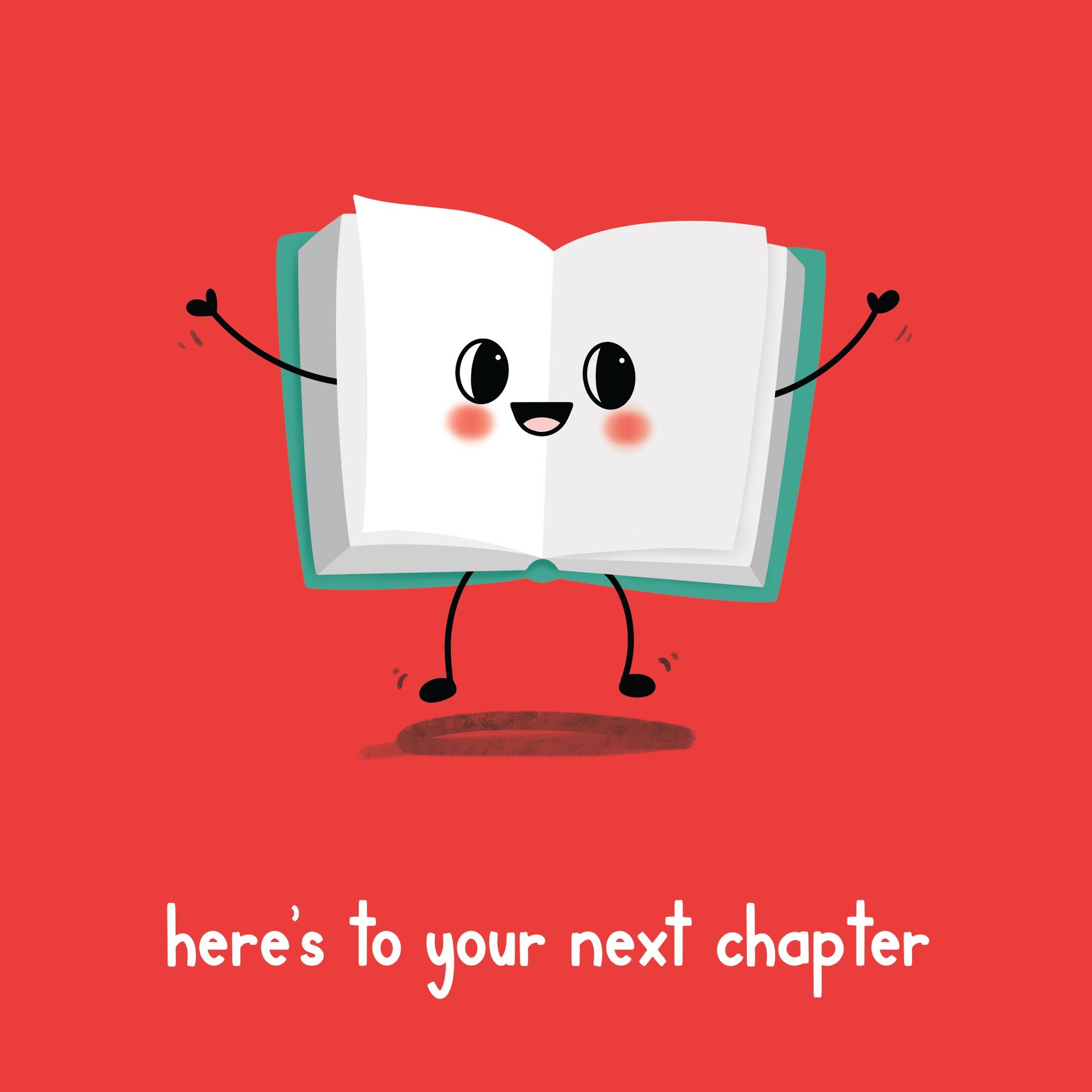 Here's To Your Next Chapter Card – Boomf