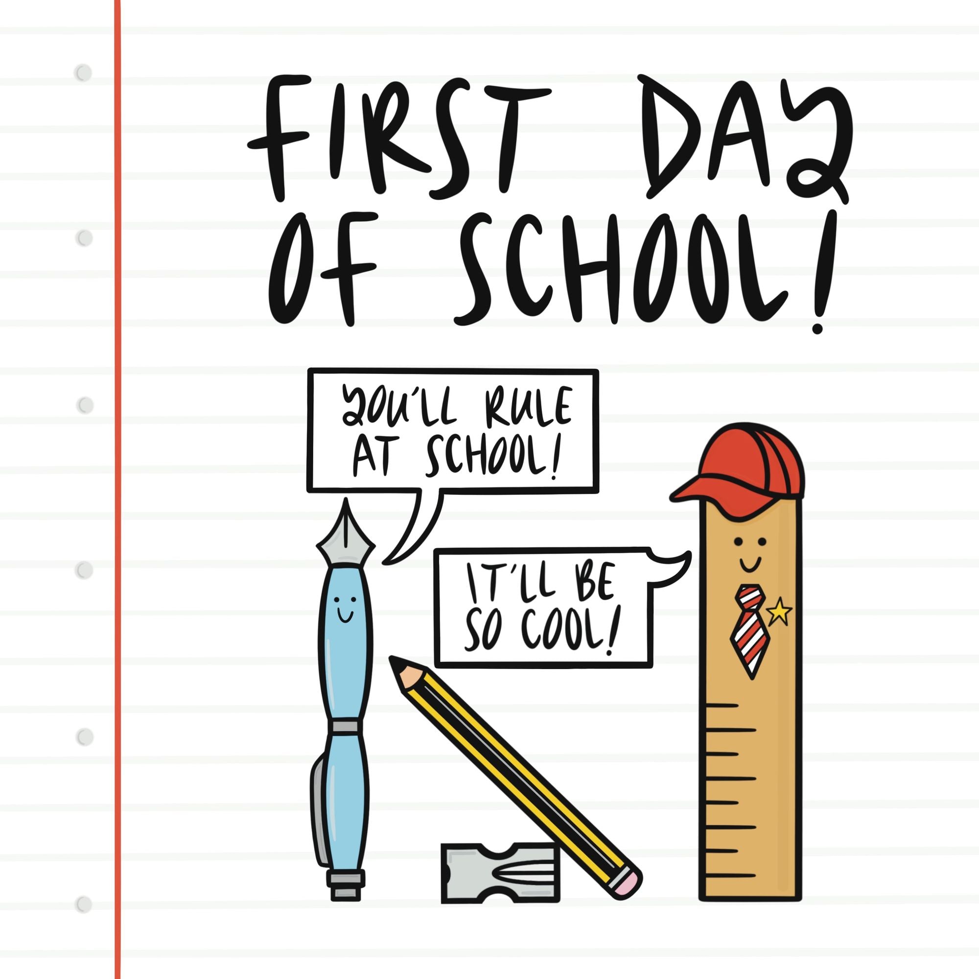 You'll Rule At School Card – Boomf
