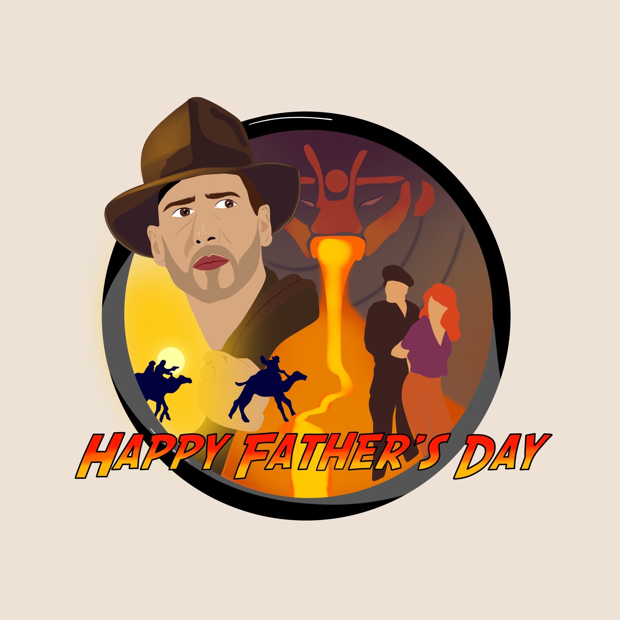 Indiana Jones Card – Boomf