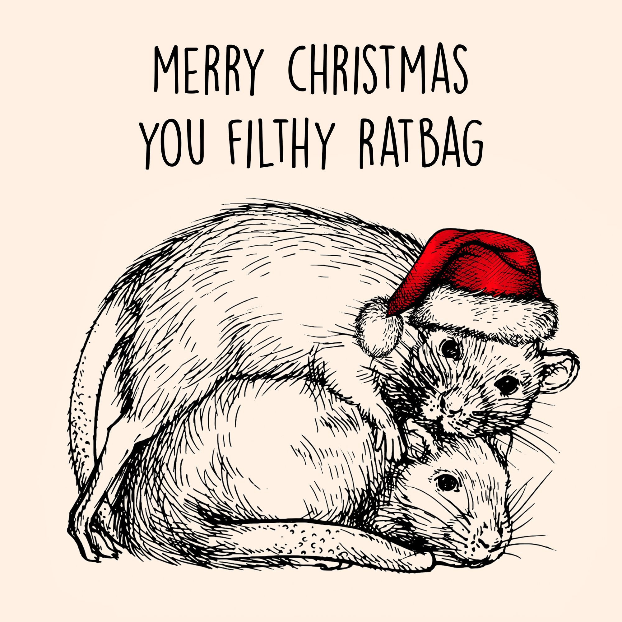 Filthy Ratbag Card – Boomf