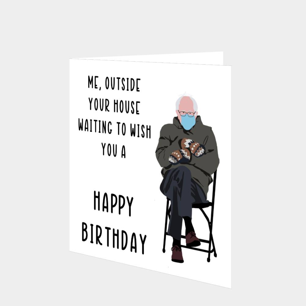 Me Outside Your House Card – Boomf