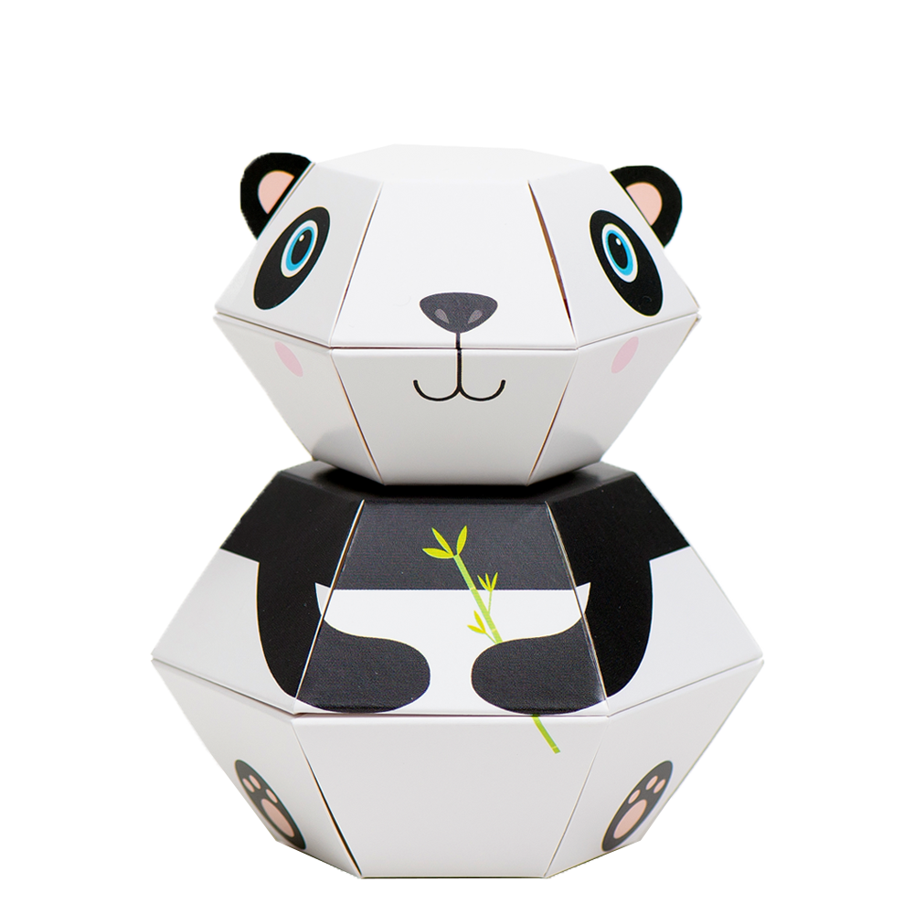 Panda 3D Pop-up Confetti Wild Card – Boomf