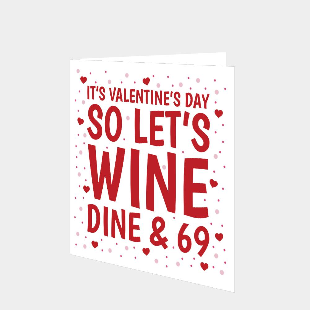 Wine Dine 69 Card – Boomf