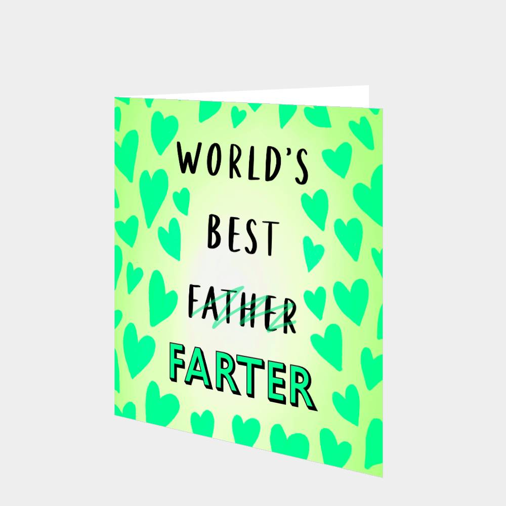 World's Best Farter Card – Boomf