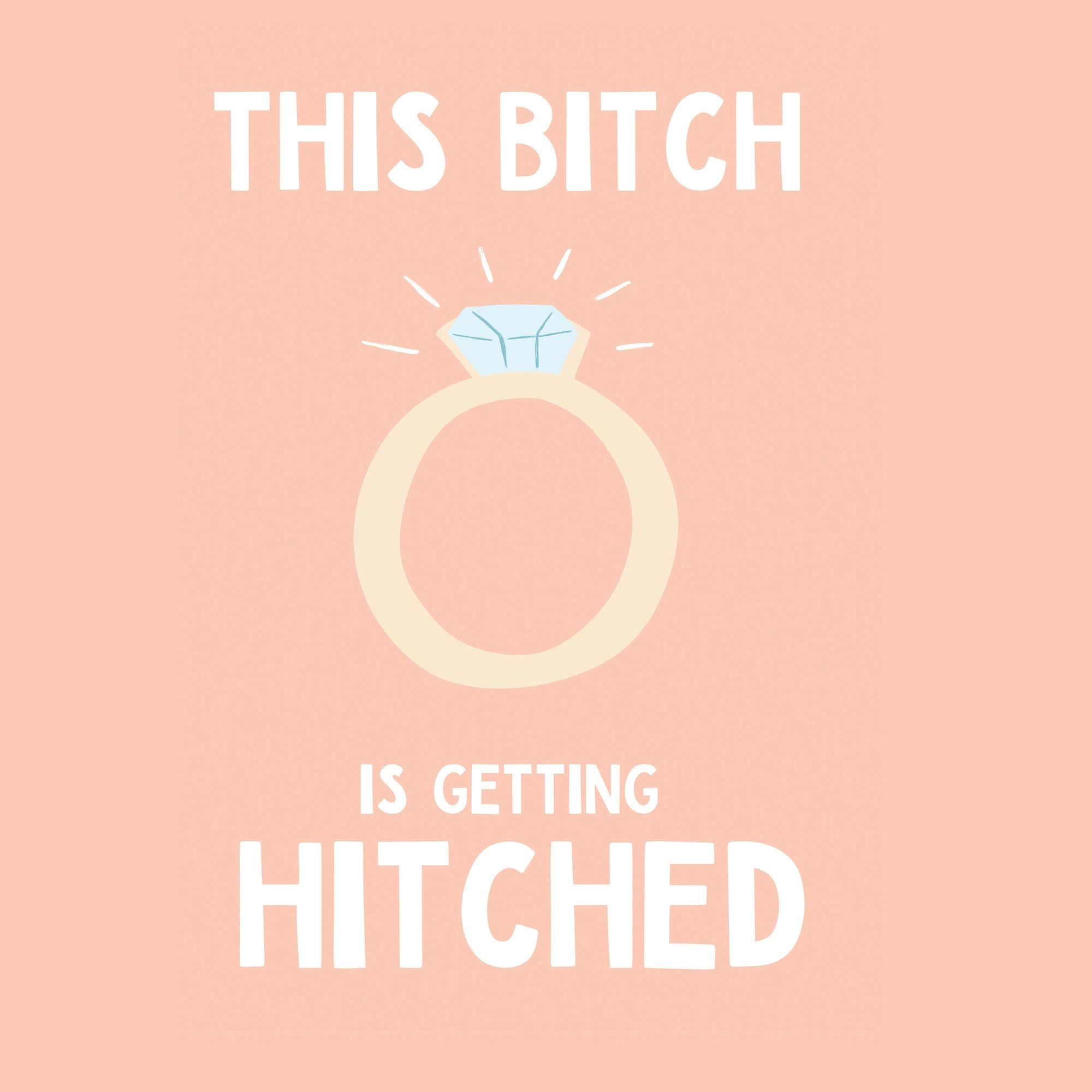 Hitched Engagement Card – Boomf