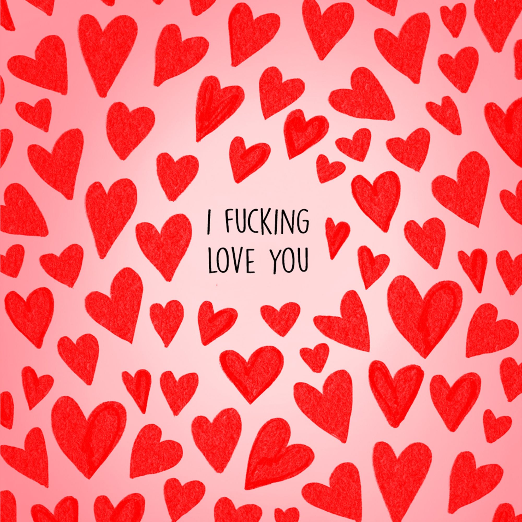 I F**king Love You Card 3D Cube Card – Boomf